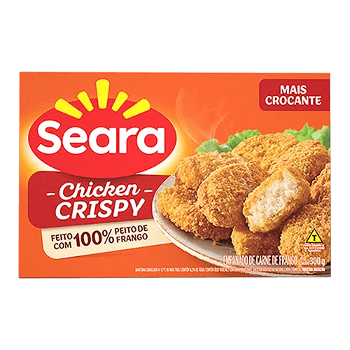 Empanado de Frango Chicken Crispy Tradicional 300 g - Seara