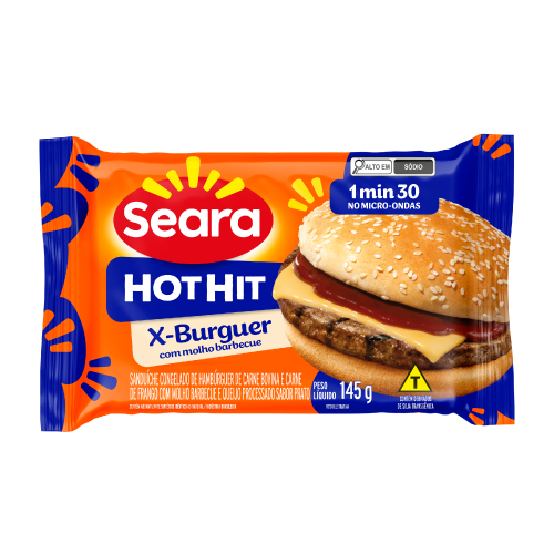 Hot Hit Barbecue Seara 145g - Seara