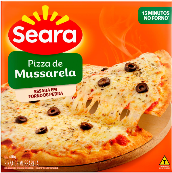 Pizza de Mussarela Seara 440g - Seara