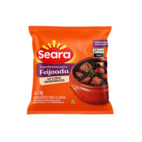 Ingredientes para Feijoada Seara 1kg - Seara