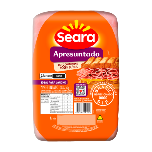 Apresuntado Retangular Seara - Seara