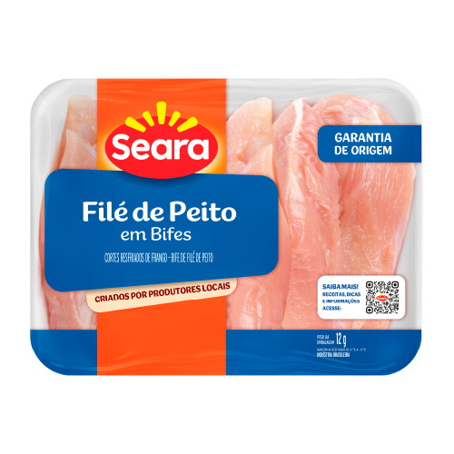 Filé de Peito Bandeja Resfriada Seara - Seara