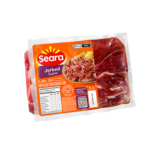 Carne Salgada Jerked Suíno Seara 400g - Seara