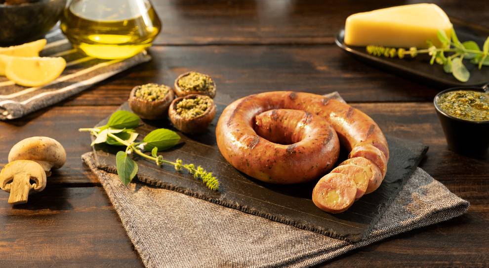Linguiça Cuiabana com Cogumelo e Pesto de Tomilho - Seara