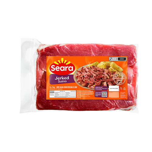 Jerked Suíno Seara 3kg - Seara