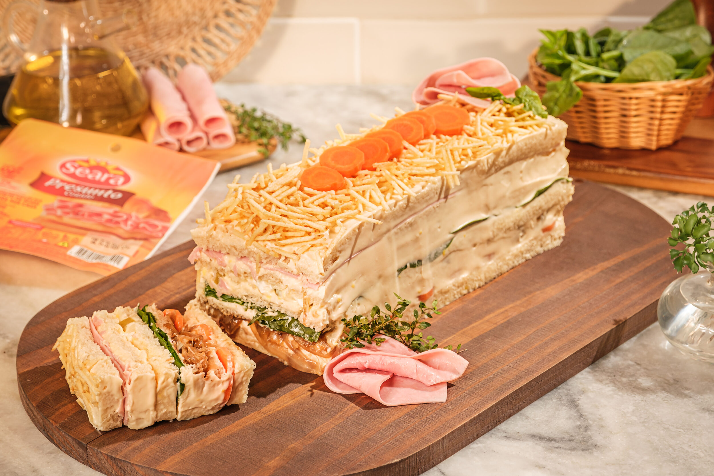 Torta Salgada de Pão de Forma - Seara